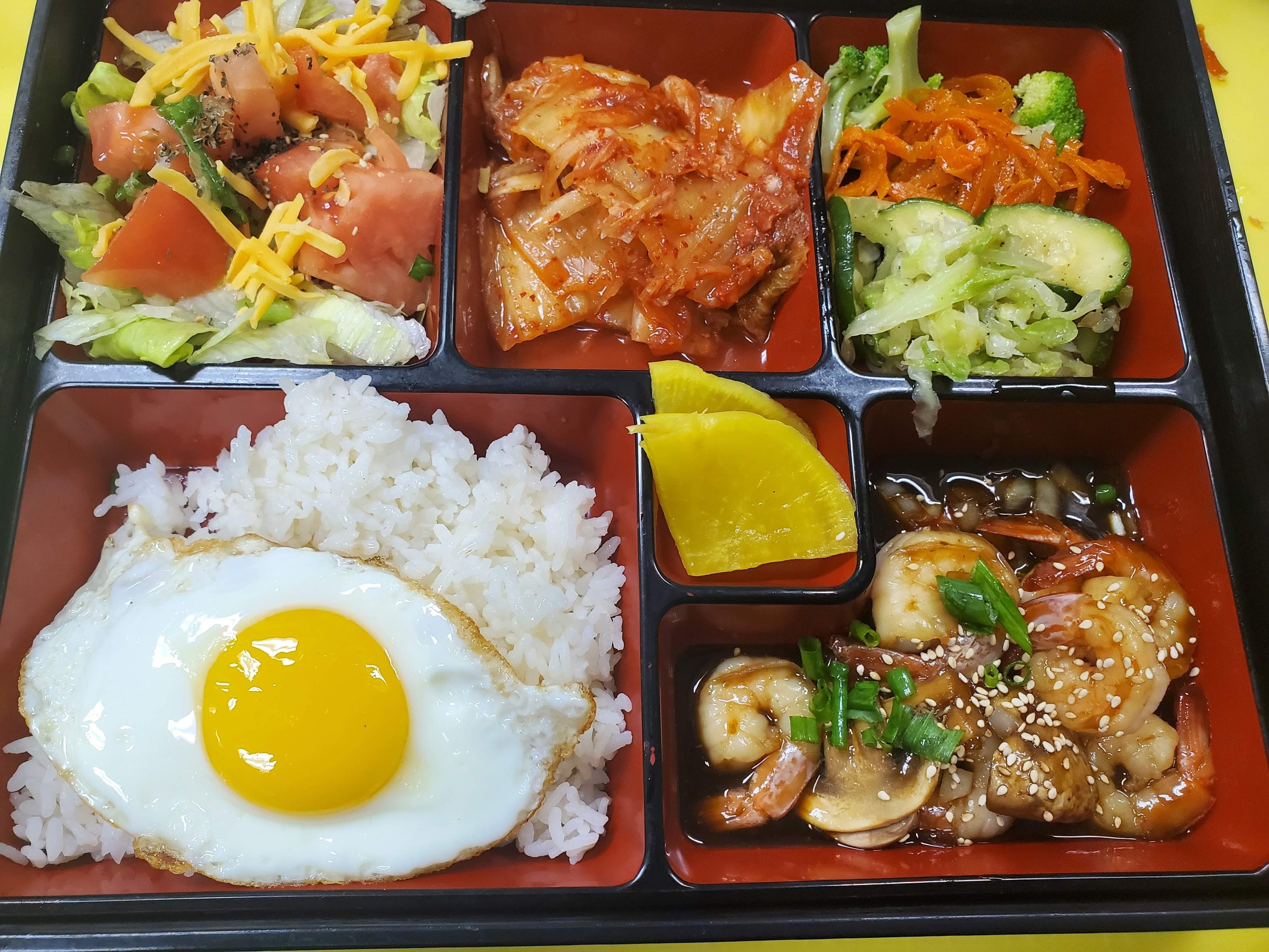 Bento Box Shrimp | Nifty's Ramen & Smoothies